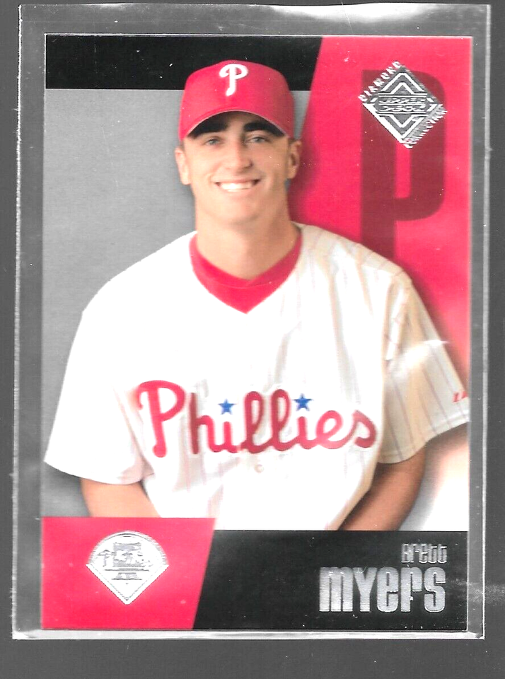 2002 Upper Deck Diamond Connection Brett Myers Rookie 590 Philadelphia ...