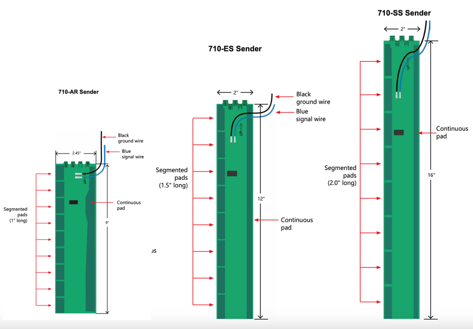 SeeLevel II Tank Monitor - Sensors Only - 710-ES2 or 710-AR or 710-SS ...