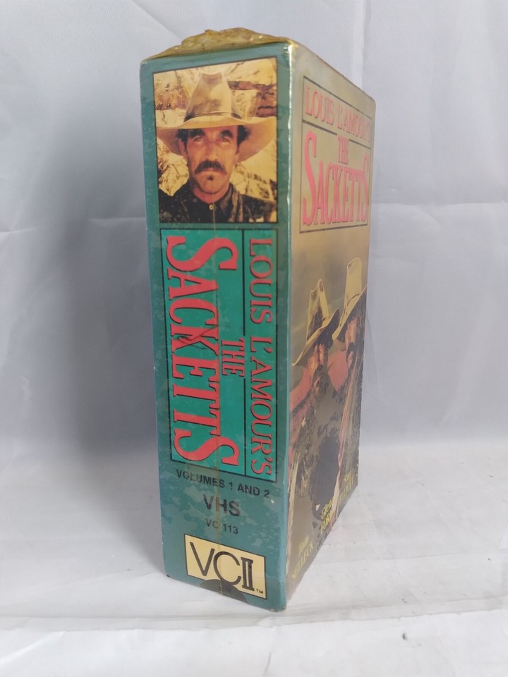 The Sacketts VHS -Movie Tom Selleck New Sealed Condition -1990 ...