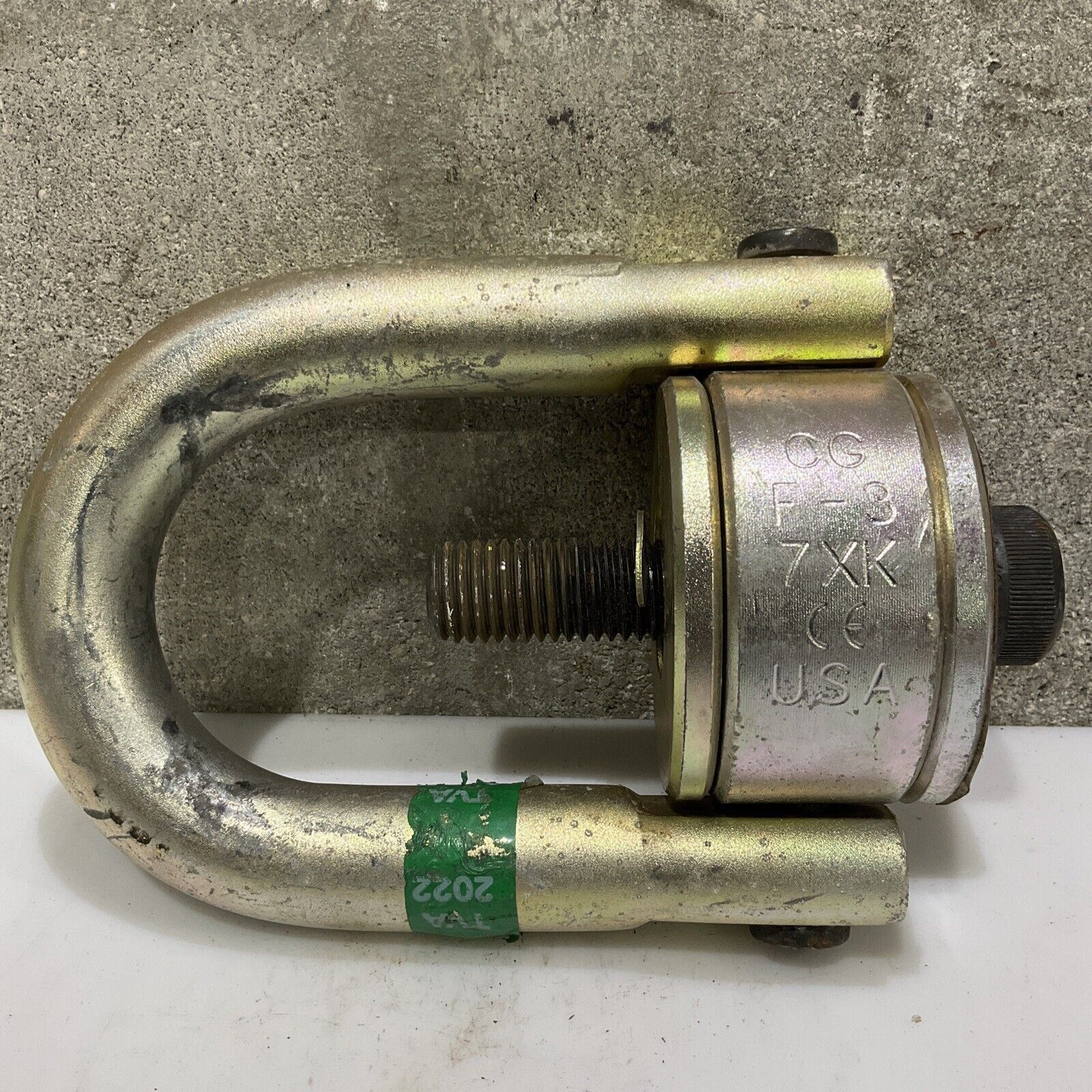 CROSBY CG F-3 7XK CE SWIVEL HOIST RING TORQUE 100 FT-LBS WLL 7000 LBS ...