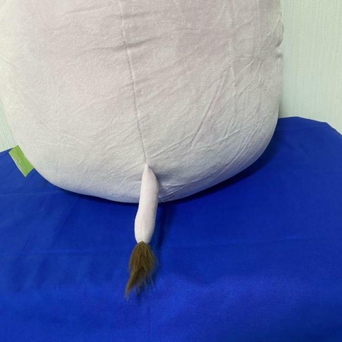 Marshmallow Elephant Plush Lavender 15.7x14.5x9.8" Kawaii Soft Stuffed ...