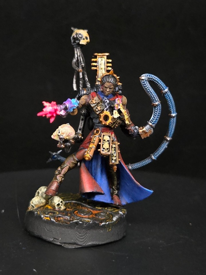 Warhammer 40k Imperial Agents Custom Kitbashed Inquisitor & Chariot. | eBay