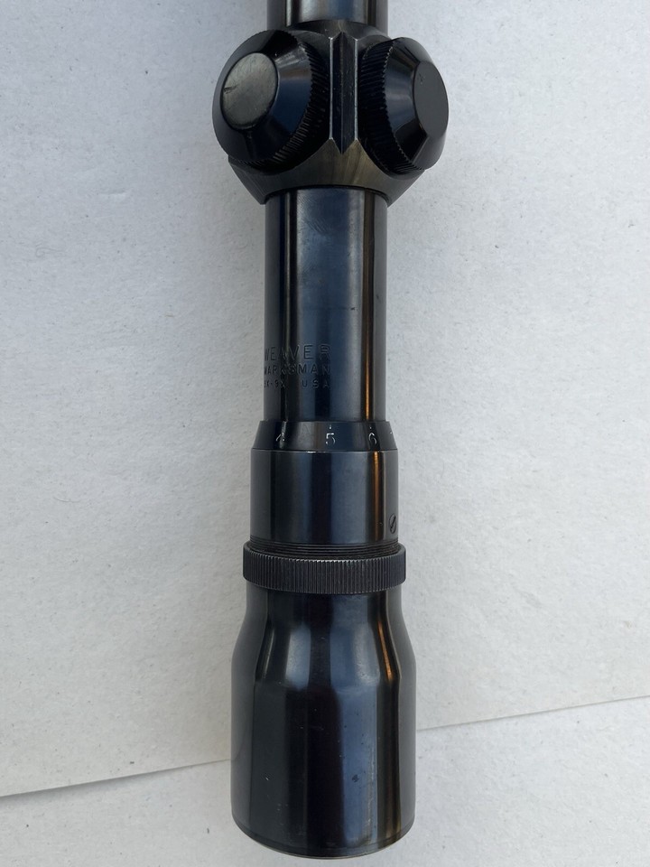 Weaver 3-9x32mm Marksman Rifle Scope USA Made Shiny Black | eBay