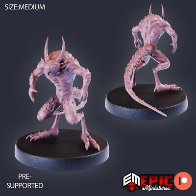 Quasit A Epic Miniatures Monster RPG D&D Pathfinder 3D Print Demon | eBay