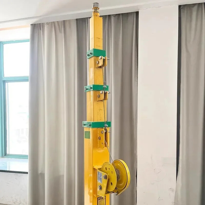 Portable Hand Lift Telescopic Pole Mobile Electric Hydraulic Pole Masts ...