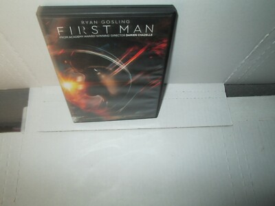 FIRST MAN 2018 dvd Astronauts RYAN GOSLING Nasa Moon Mission Excellent ...