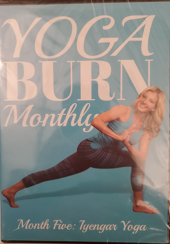 YOGA BURN: MONTH FIVE: TYENGAR YOGA ZOE BRAY COTTON DVD | eBay