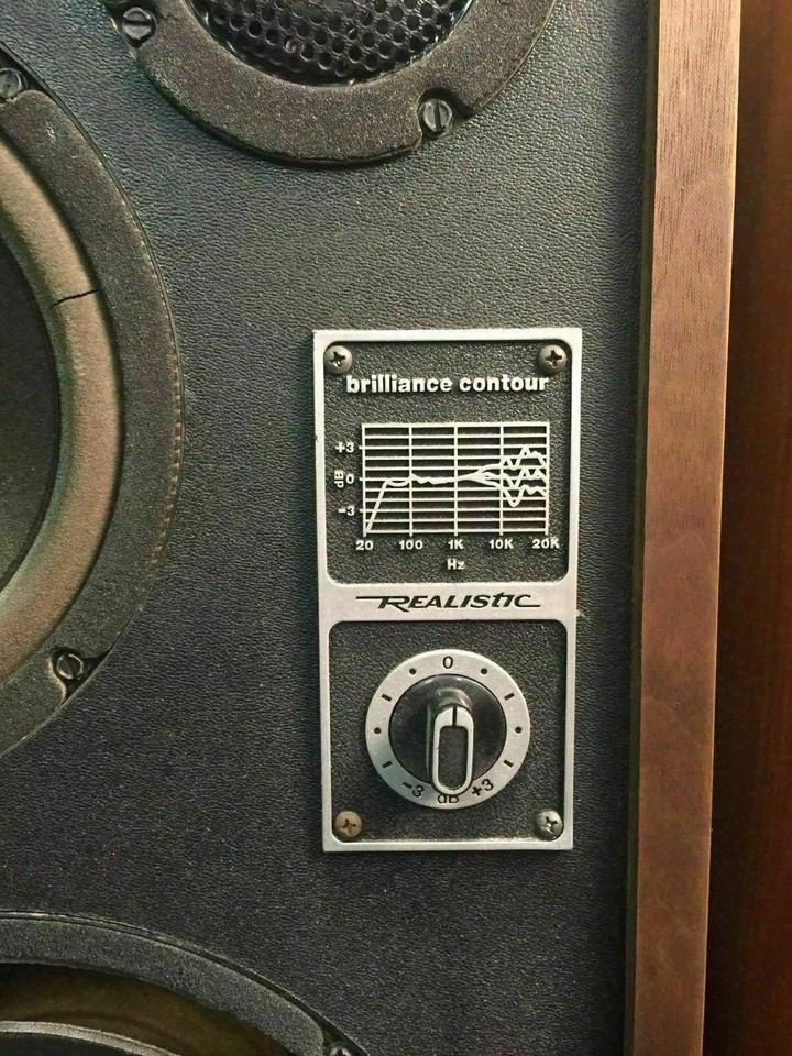 Realistic Optimus 10 Brilliance Contour Speakers With Floor Stand ...