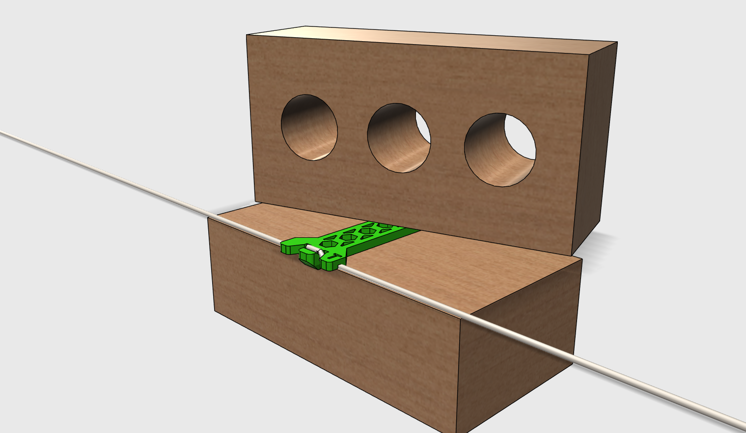 6 x Tingle brick wall building string line holder twigs use with corner ...