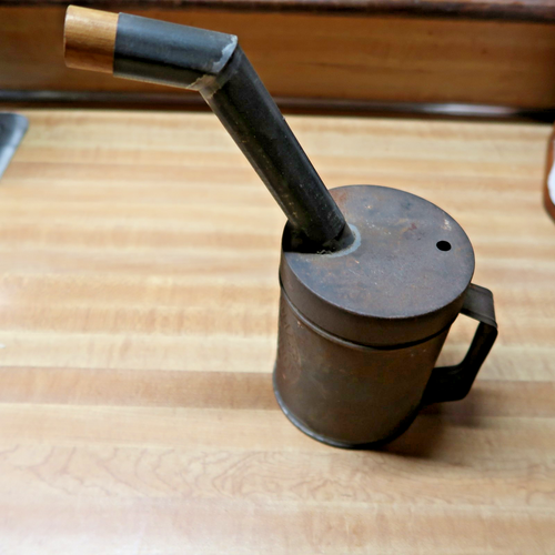 ANTIQUE BENZOINOL INHALER NEW YORK TIN CAN WITH SPOUT | eBay