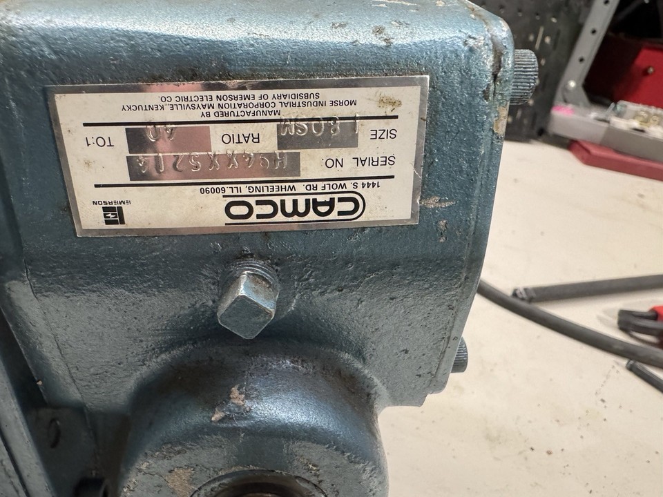 Camco 601RDM16H24-270 Rotary Drive Indexer 40:1 Ratio, 16 Stops, 90 VDC ...