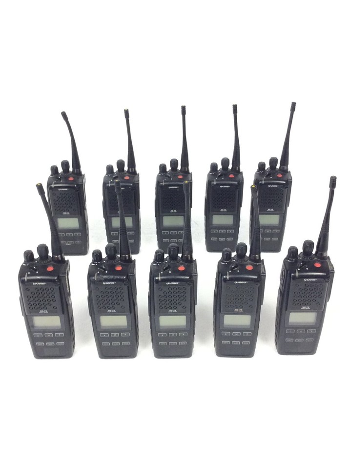 Harris XG-75 Multi-Mode Portable Radio 16 Channels EVXG-PB78M w ...