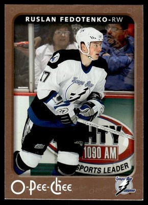 2006-07 O-Pee-Chee Ruslan Fedotenko Tampa Bay Lightning #439 | eBay UK