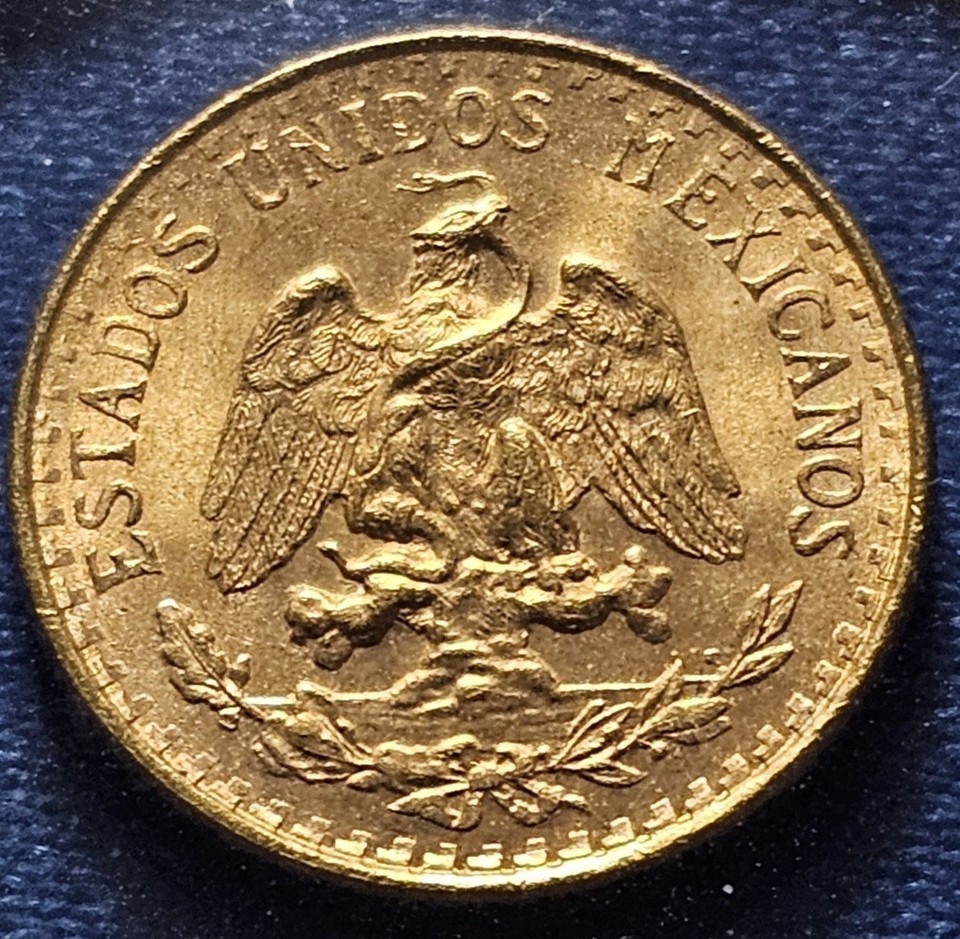 A 1945 Mexican Dos Pesos, Mexico Mexican 2 Peso Gold Coin .0482 TOZ AGW | eBay