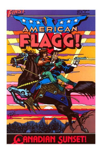 American Flagg! #15 (Dec 1984, First Comics) for sale online | eBay