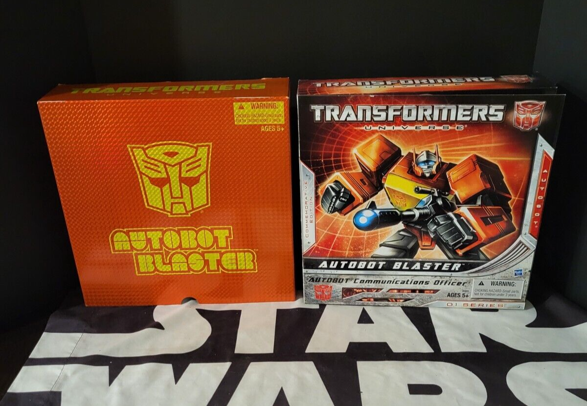 Blaster SDCC 2010 Commemorative Edition TRANSFORMERS Hasbro NEW MIB | eBay