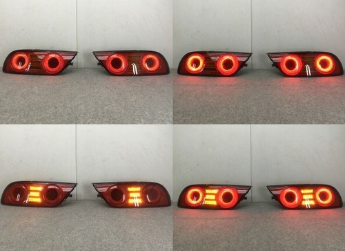 JDM Nissan 180SX Full LED Tail Light Sequential Blinker OEM | 240SX SR ...