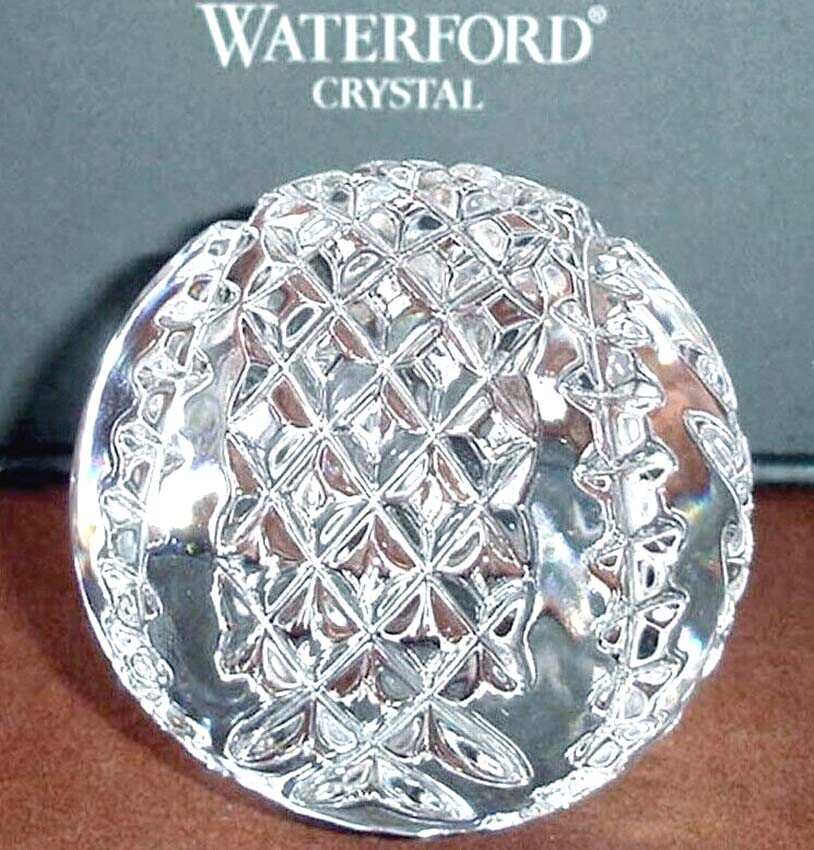 Waterford Crystal Baseball Sports Paperweight Made in Ireland ...