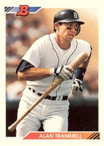 #690 Alan Trammell - Detroit Tigers - 1992 Bowman Baseball | eBay