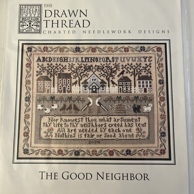The Drawn Thread Needlepoint Cross Stitch Chart The Good Neighbor ...