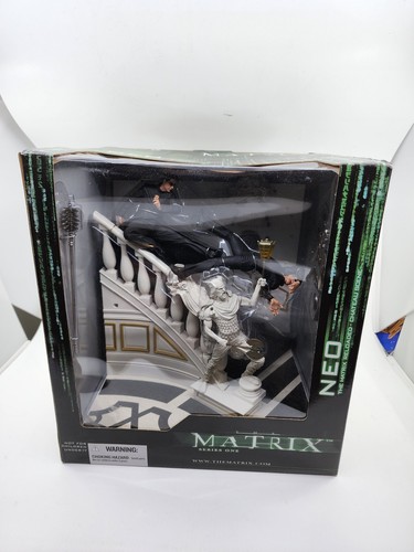 The Matrix Reloaded Figure Chateau Scene Deluxe Edition NEO 2003 ...