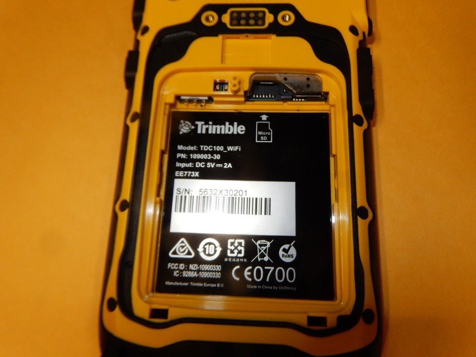 Handheld Trimble Rugged TDC100 (WiFi) Android GIS Survey Data Collector ...