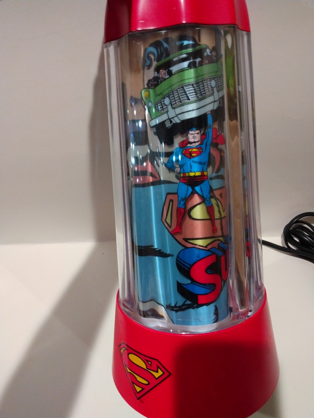 DC Comics Superman Motion Lamp --works! | eBay