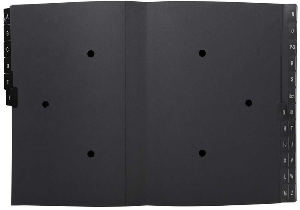 Exacompta Pultordner Ordnungsmappe 24 Fächer Register A-Z DIN A4 ...