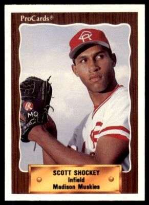 1990 PROCARDS MADISON MUSKIES SCOTT SHOCKEY #2278 | eBay