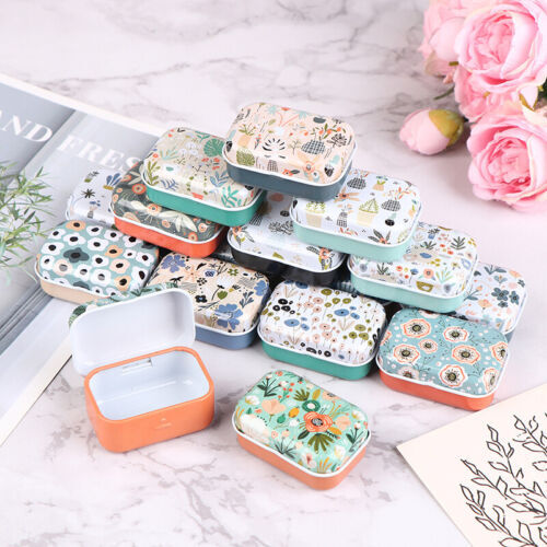 Mini Tinplate Sealed Jar Packing Boxes Jewelry Candy Box Portable ...