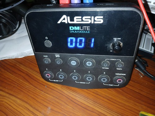 Alesis DM Lite Electronic Drum Kit Sound Module USB MIDI power supply ...