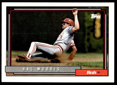 1992 Topps Baseball Card Hal Morris Cincinnati Reds #773 | eBay