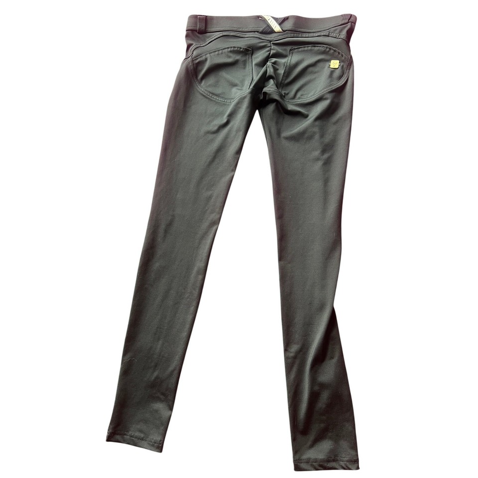 Freddy WR Up Black Mid Rise Pants small 4 bodycon skinny fitted Made in ...