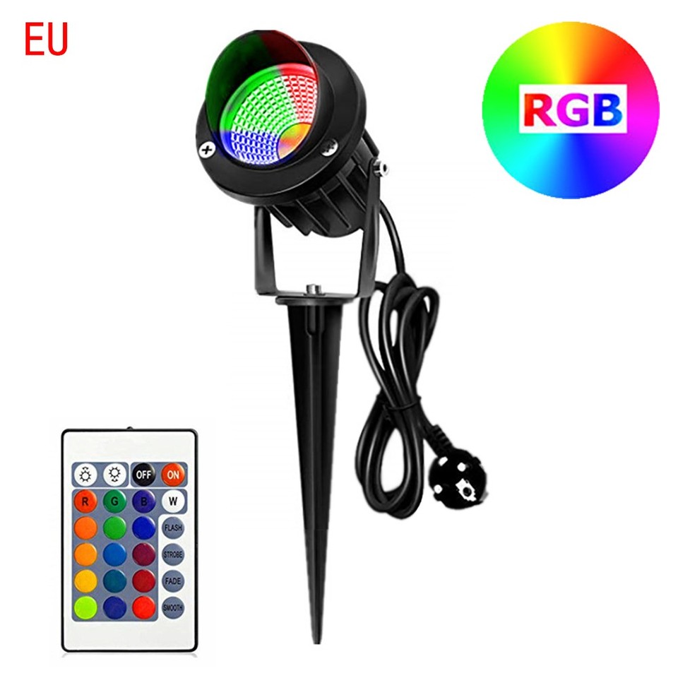 12V 10W LED Low Voltage Landscape Light Lamp Garden Outdoor Spotlight ...