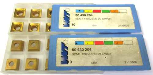 16 WNT Inserti per la Fresatura Sdmt 120512 SZZSN-29 CWN31 Nuovo H59037 ...