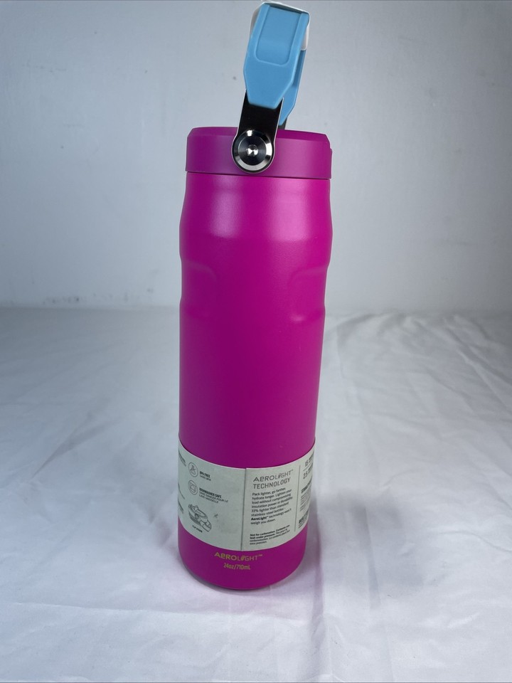Stanley Aerolight Iceflow 24oz Flip Straw Bottle Vivid Violet Reverb ...