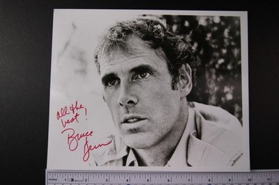BRUCE DERN (GREAT GATSBY~COMING HOME~NEBRASKA) AUTOGRAPHED 8 x 10 PHOTO ...