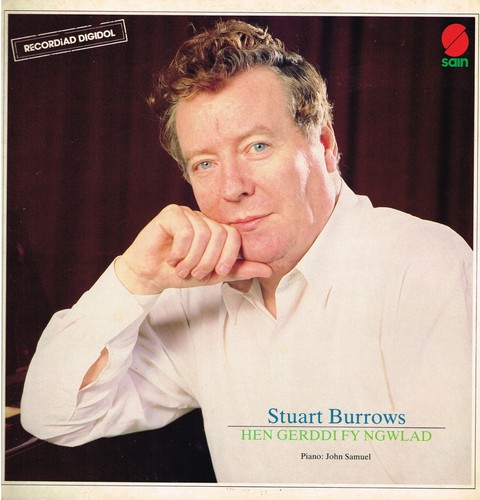 Stuart Burrows-Hen Gerddi Fy Ngwlad. Welsh Folk Vinyl LP (Sain 1293D ...