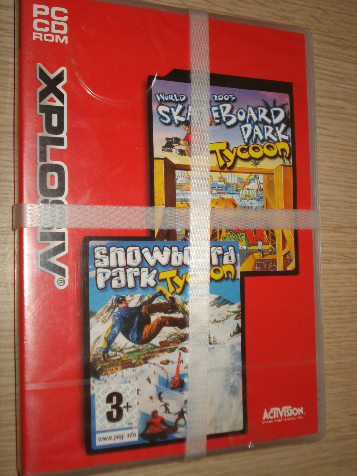 Spiel PC CD ROM Skateboard Park Tycoon + Snowboard Park | eBay