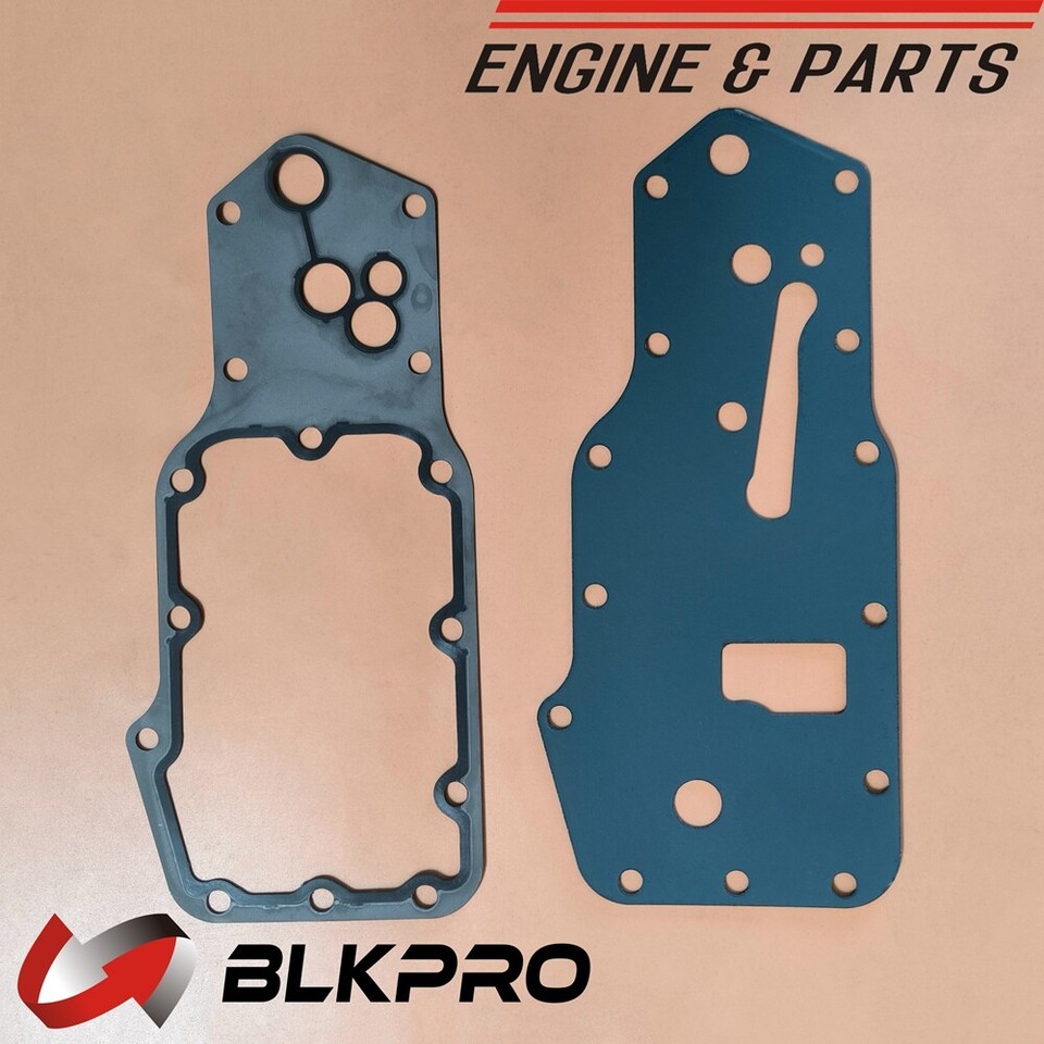 OEM DCEC Oil Cooler Gasket Set For Dodge 5.9L Cummins 89-02 6B B5.9 ...