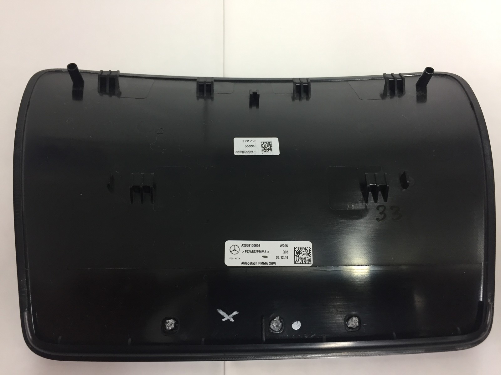NEW Genuine Mercedes-Benz W205 C-Class Centre Console Ashtray Cover ...