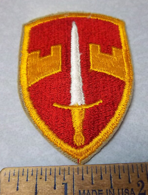 U.S. Military Embroidered patch, Sword with fortifications, great ...