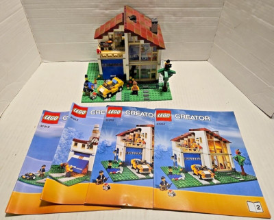 Complete Lego Creator 31012 Lighted Family House Set w Manual ...