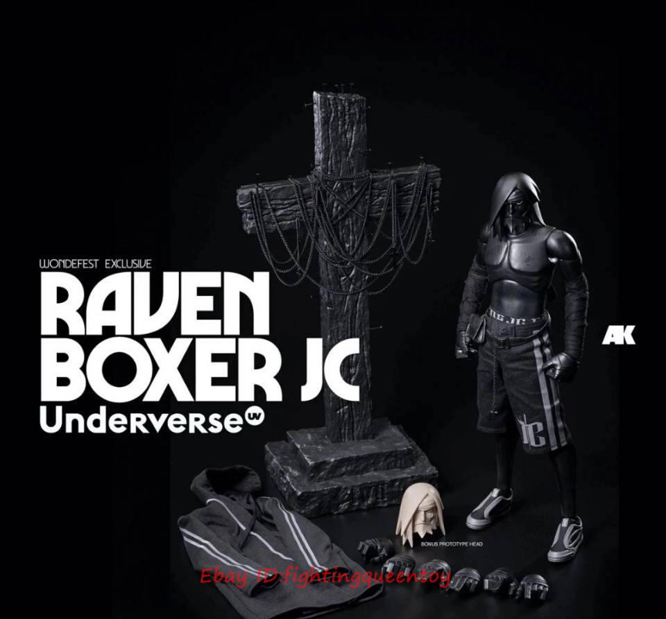 UNDERVERSE UV Shadow Boxer JC RAVEN 1/6 Figure WF Limited Model INSTOCK ...