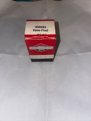 NEW BRIGGS NEEDLE VALVE 394681 | eBay