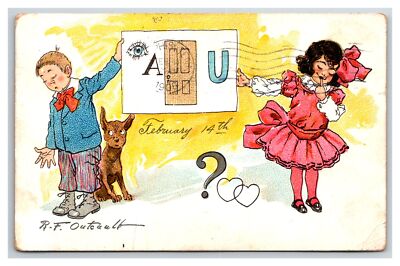 R.F. Outcault artist Buster brown ~ Valentines day | eBay
