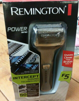 Remington F5 F5800 Rechargeable Cordless Pivot Flex Foil Men's Electric ...