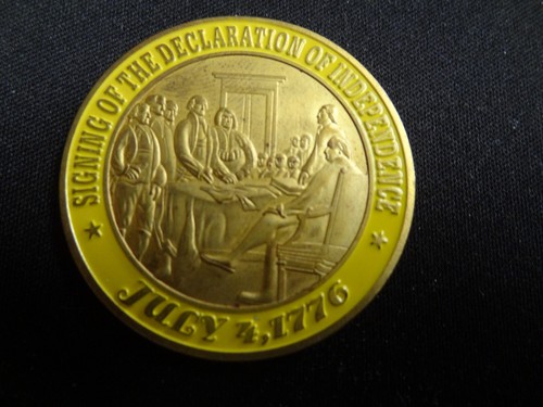 Signing of US DECLARATION of INDEPENDENCE Commemorative 1776 Challenge ...