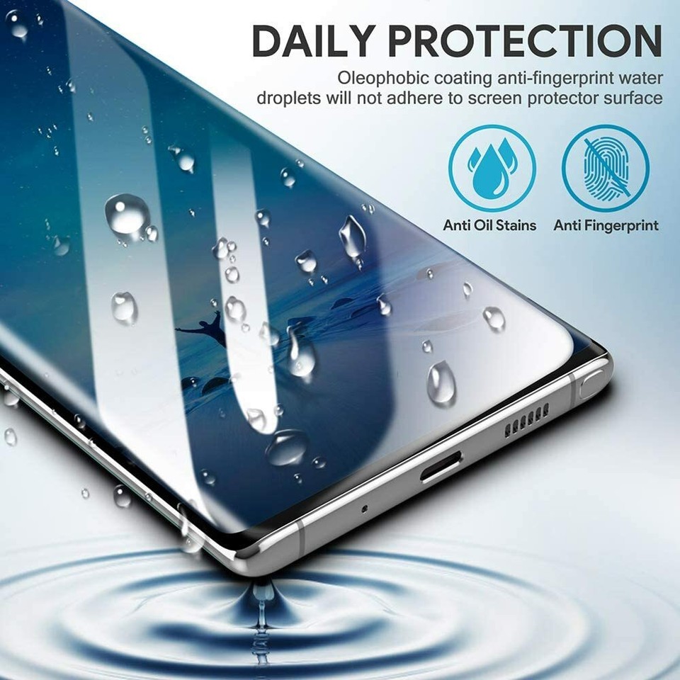 Full Screen Protector Tempered Glass Film For Samsung Galaxy Note 20 ...
