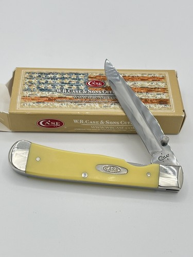 Case Yellow Synthetic Smooth Trapperlock 3154L CV (NOS) | eBay